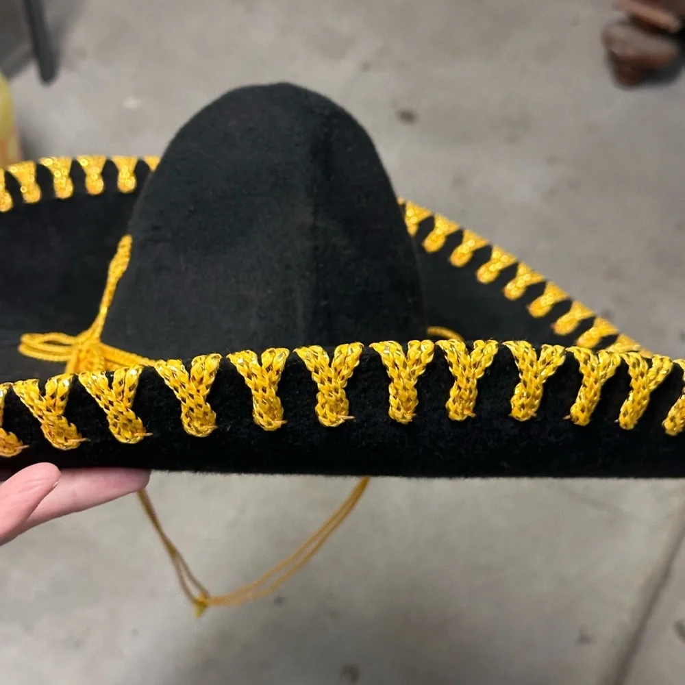 Belri | Accessories | Authentic Mexican Mariachi Sombrero | Poshmark